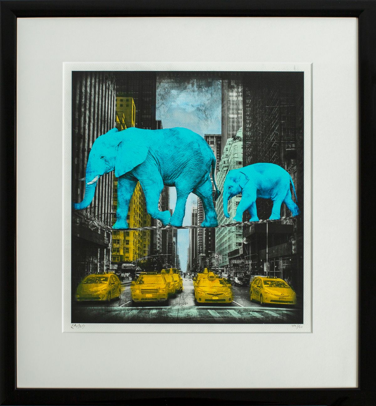 34. High in NY - Blue - Lars Tunebo